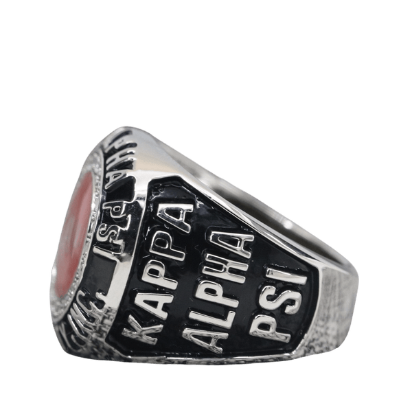 Kappa Alpha Psi Classic Man Ring - Silver – fratrings
