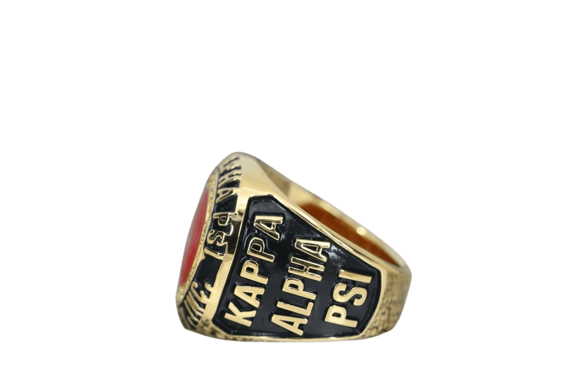 Kappa Alpha Psi Classic Man Ring - Gold – fratrings