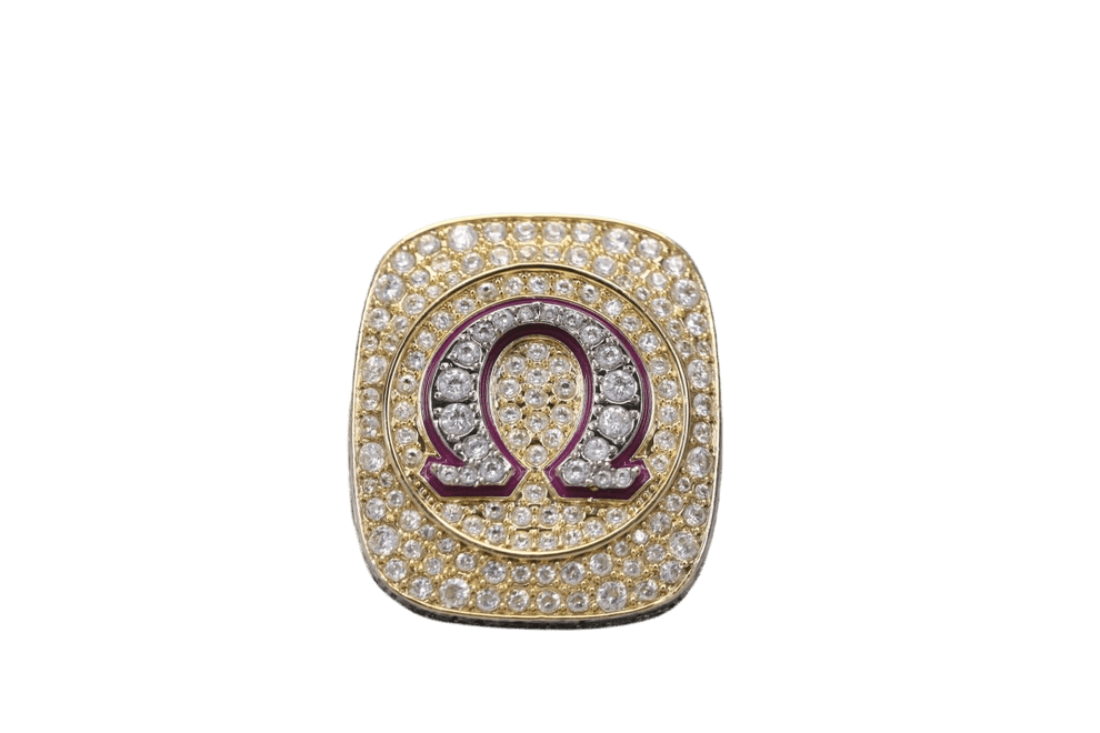 Omega Psi Phi Fraternity Ring (ΩΨΦ) - Shine Series, Dual Finish – fratrings