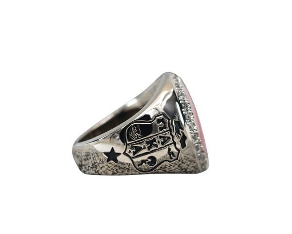 Alpha Kappa Alpha Sorority Ring (AKA) - Flower Series, Silver – fratrings