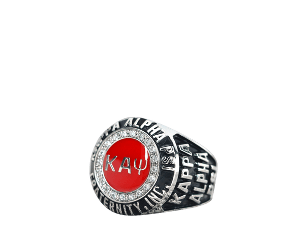 Kappa Alpha Psi Classic Man Ring - Silver – fratrings
