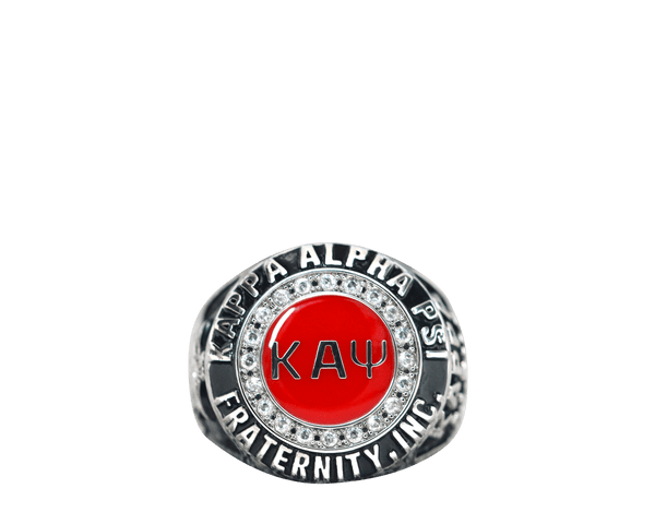 Kappa Alpha Psi Classic Man Ring - Silver – fratrings