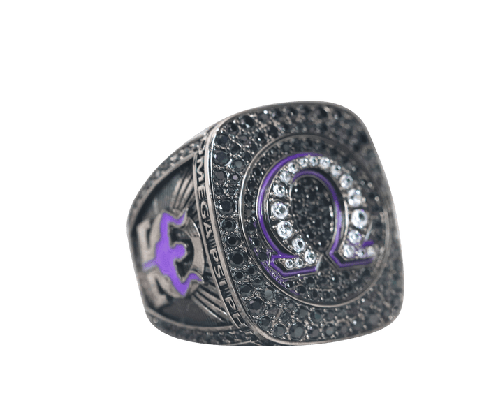 Official Omega Psi Phi Ring, Dark Series – fratrings