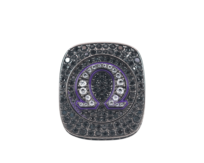Official Omega Psi Phi Ring, Dark Series – fratrings