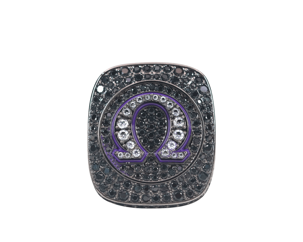 Official Omega Psi Phi Ring, Dark Series – fratrings