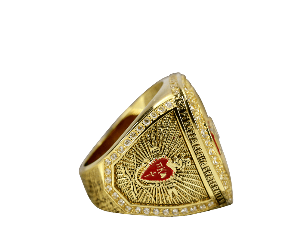 Official Pi Kappa Alpha PIKE Ring - Gold – fratrings