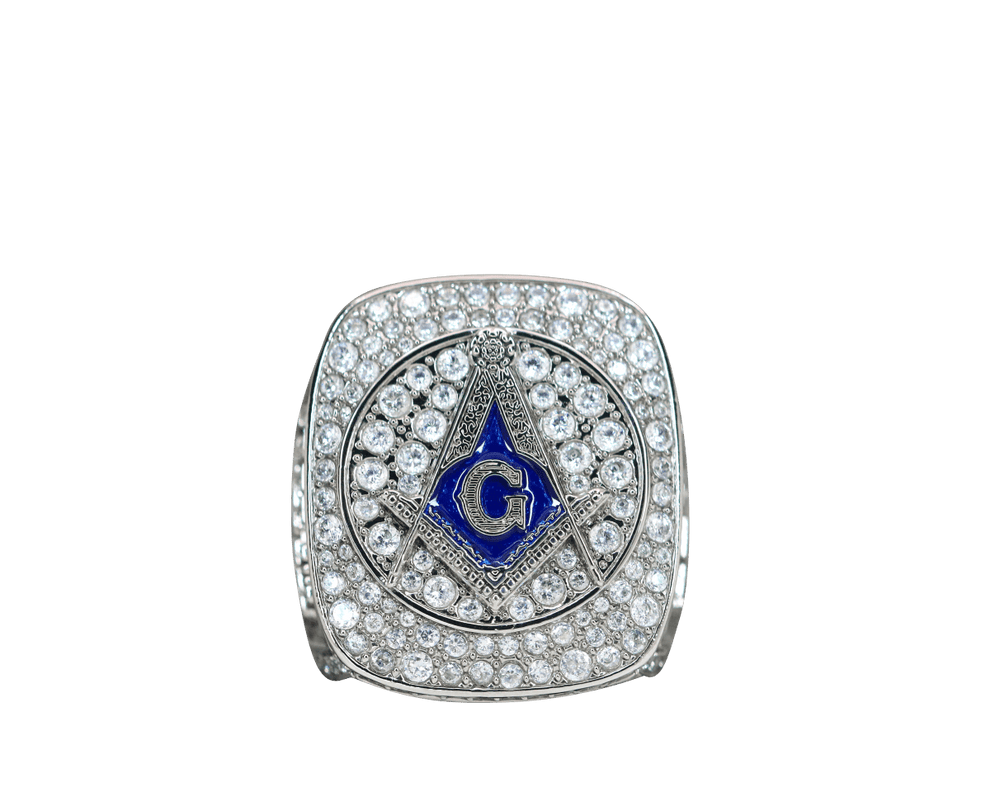 Prince Hall Freemasonry Fraternity Ring - Shine Series, Silver – fratrings